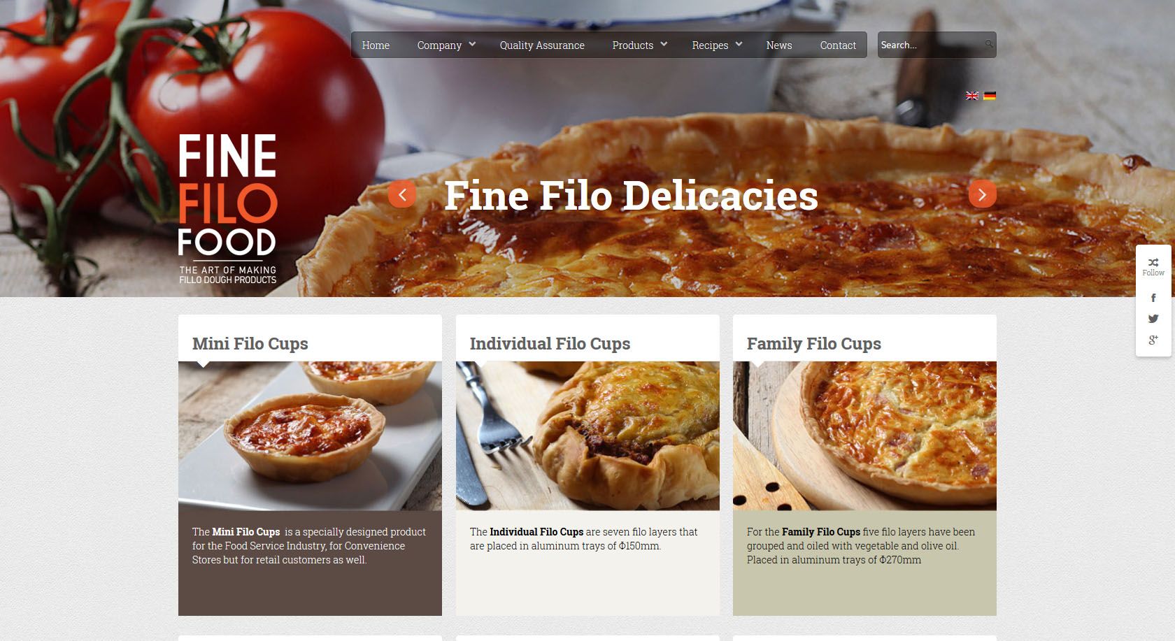Fine Filo Food - Toastedweb